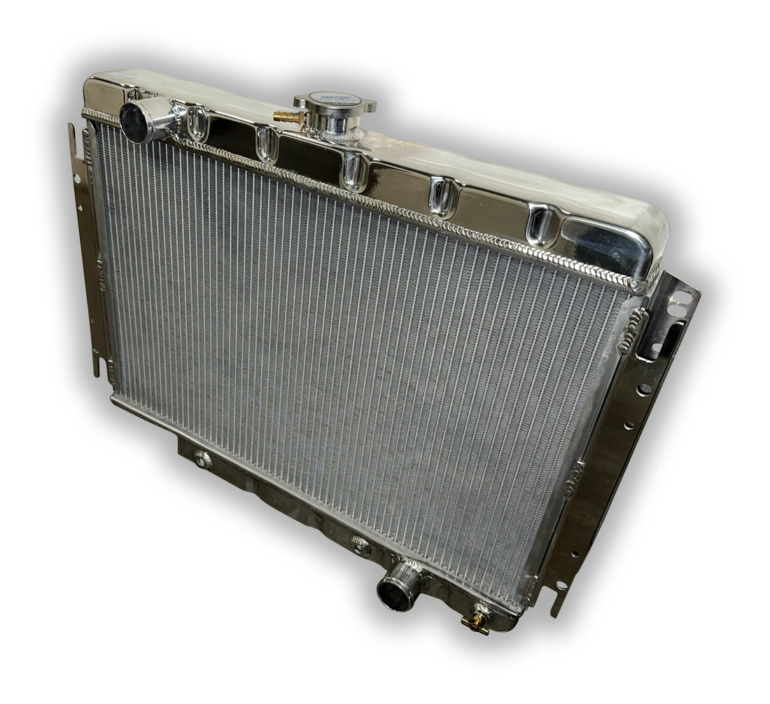 ECP 1959 - 1968 ECP Chevy Impala Aluminum Radiator - Notched For After ...