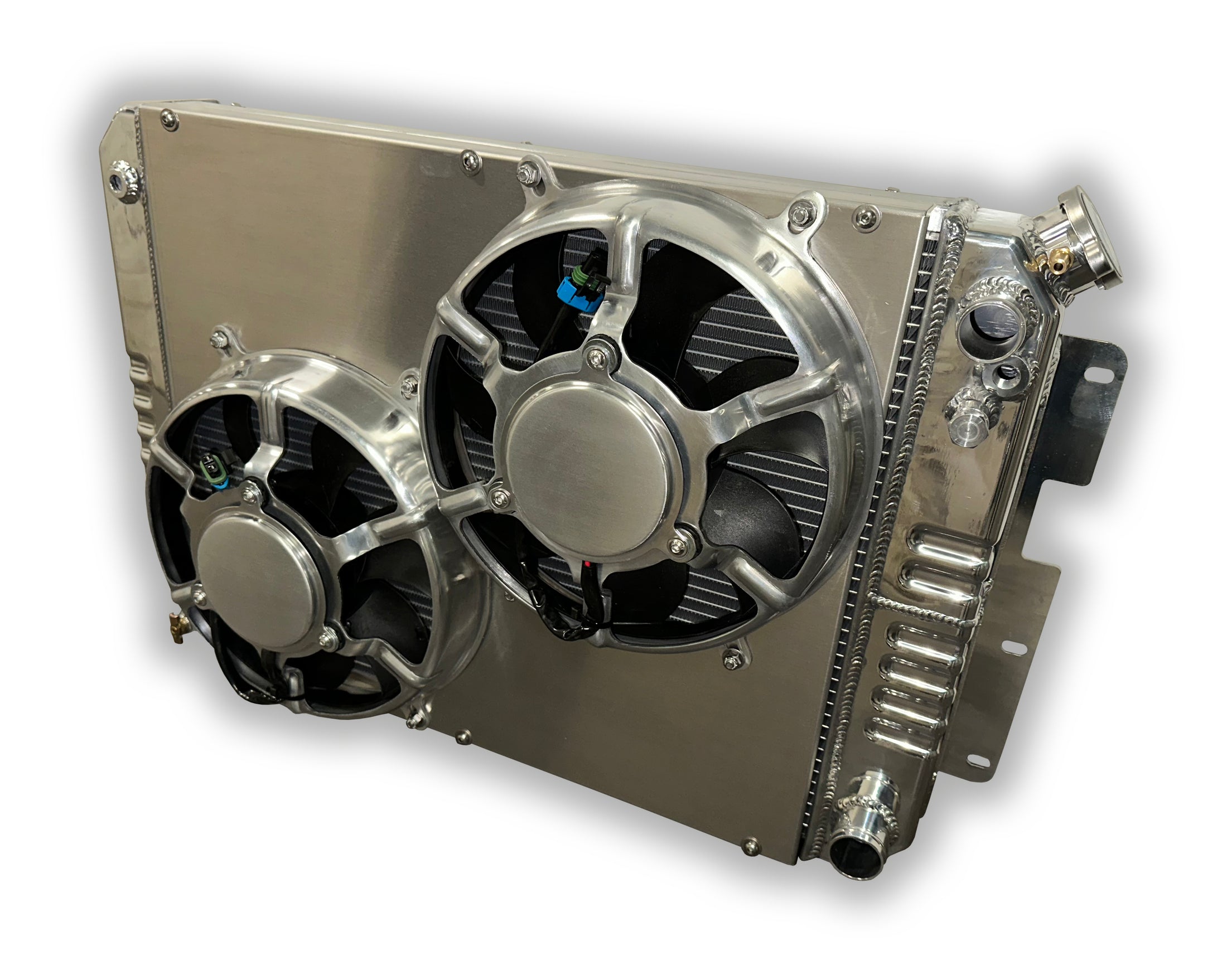 ECP 1967 - 1969 Camaro Aluminum Radiator - For LSX/LTX Conversions - D ...