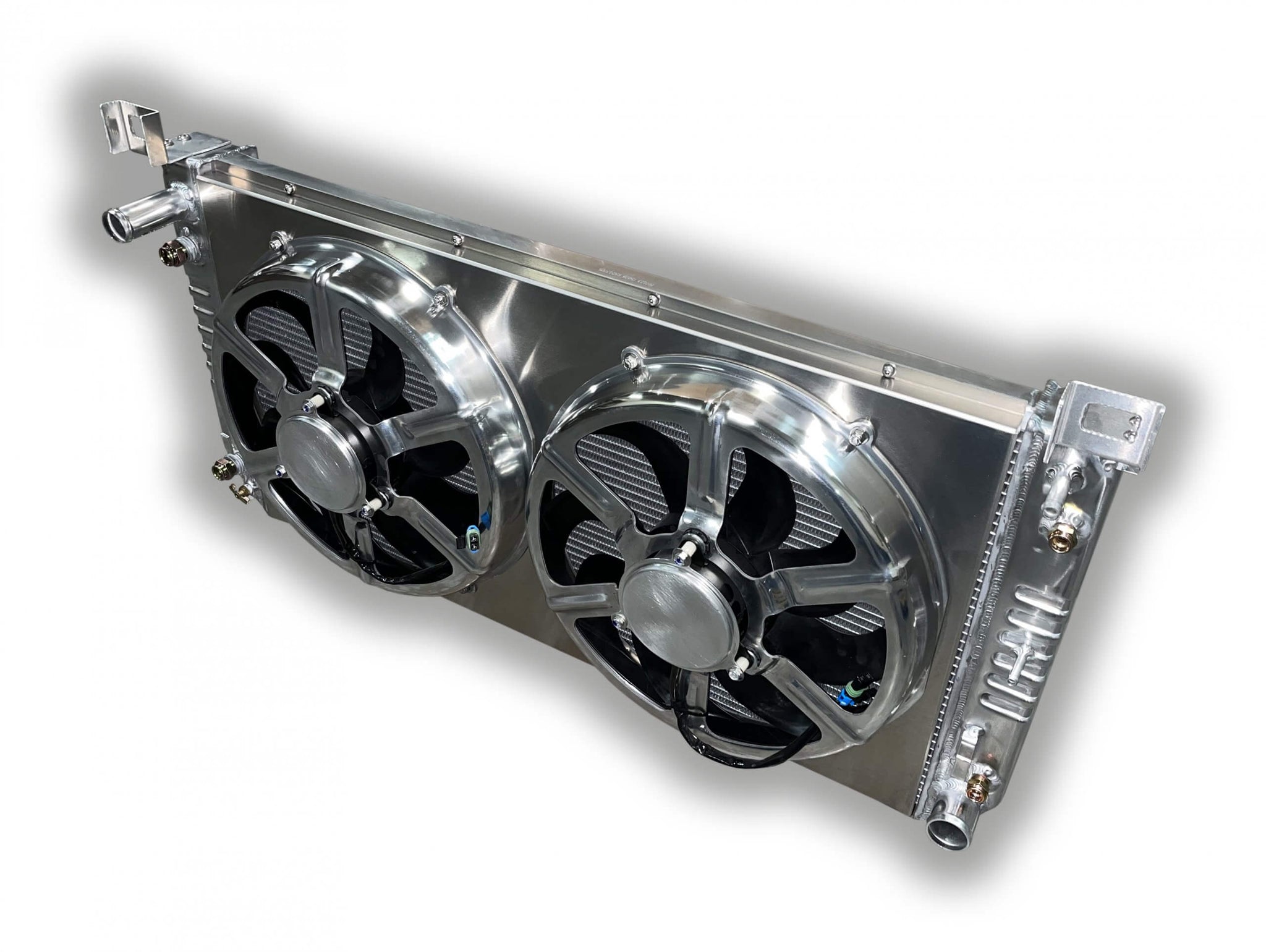 1999 - 2013 Chevy Silverado Humer H2 Aluminum Radiator - Dual HPX Fans ...