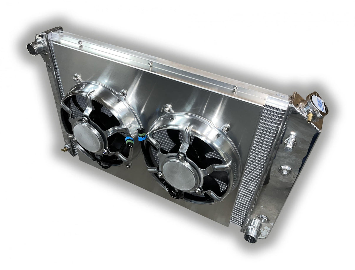 1973 - 1987 Chevy Truck Aluminum Radiator - TALL 20-3/8" *** Dual 11 ...