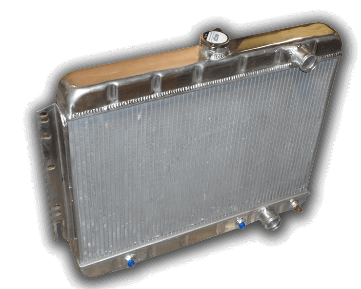 1964 - 1965 ECP Chevelle El Camino Aluminum Radiator - Massive Dual 1 ...